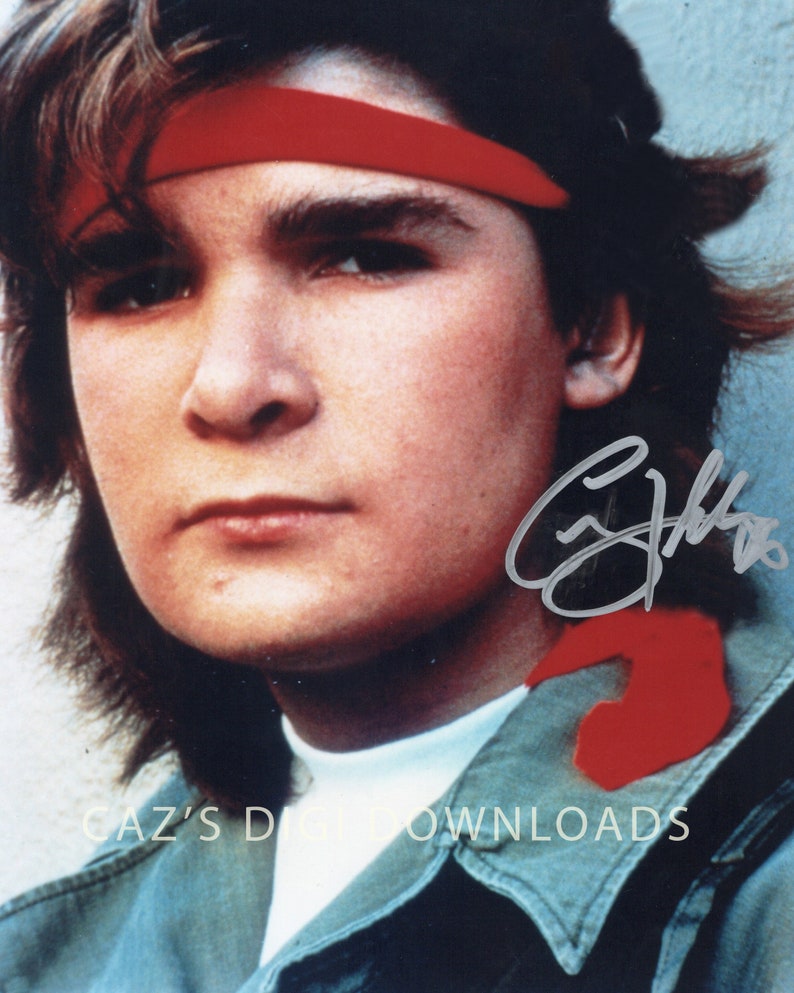 The Lost Boys "edgar Frog" Corey Feldman 10x8 Autograph Photo Print ...