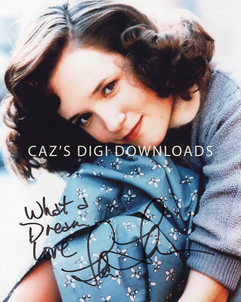 Back to the Future "lorraine Baines" Lea Thompson 10x8 Autograph Photo ...