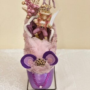 Decorated Pointe Shoe NUTCRACKER MOUSE Mouse King/queen Cinderella, Recital, Animal Themed ...