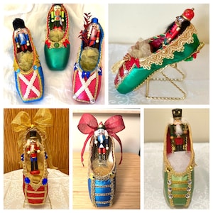 CUSTOMIZED NUTCRACKER Suite Ballet Decorated Pointe Shoe - Various Roles Made to Order - Etsy
