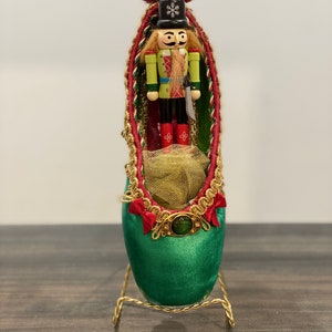 NUTCRACKER SOLDIER Decorated Pointe Shoe - CUSTOMIZE Color, Finish ...