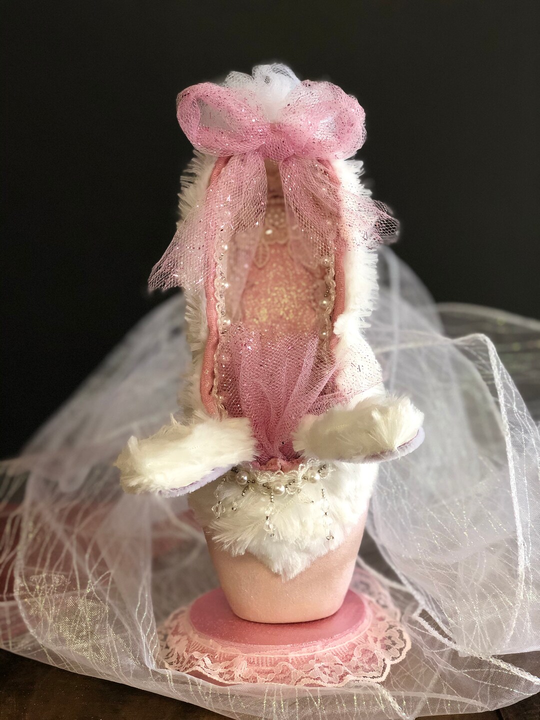 Decorated Pointe Shoe NUTCRACKER -***bunny*** Nutcracker, SNOW WHITE ...