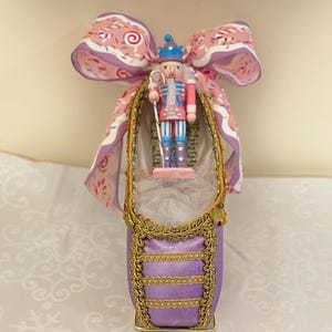 NUTCRACKER SOLDIER Decorated Pointe Shoe - CUSTOMIZE Color, Finish ...