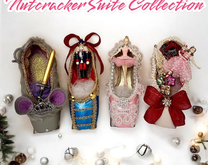 CUSTOMIZED NUTCRACKER Suite Ballet Decorated Pointe Shoe - Various Roles Made to Order - Etsy