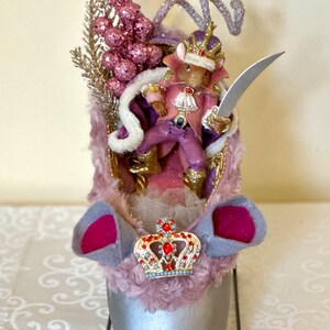 Decorated Pointe Shoe NUTCRACKER MOUSE Mouse King/queen Cinderella, Recital, Animal Themed ...