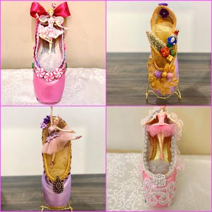 CUSTOMIZED NUTCRACKER Suite Ballet Decorated Pointe Shoe - Various ...