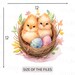 Easter Chick Clipart, Cute Chick Clipart, Spring Clipart, Easter Eggs ...