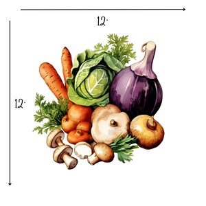 Garden Vegetables PNG Bundle, Vegetables Clipart, Nature PNG Farm ...