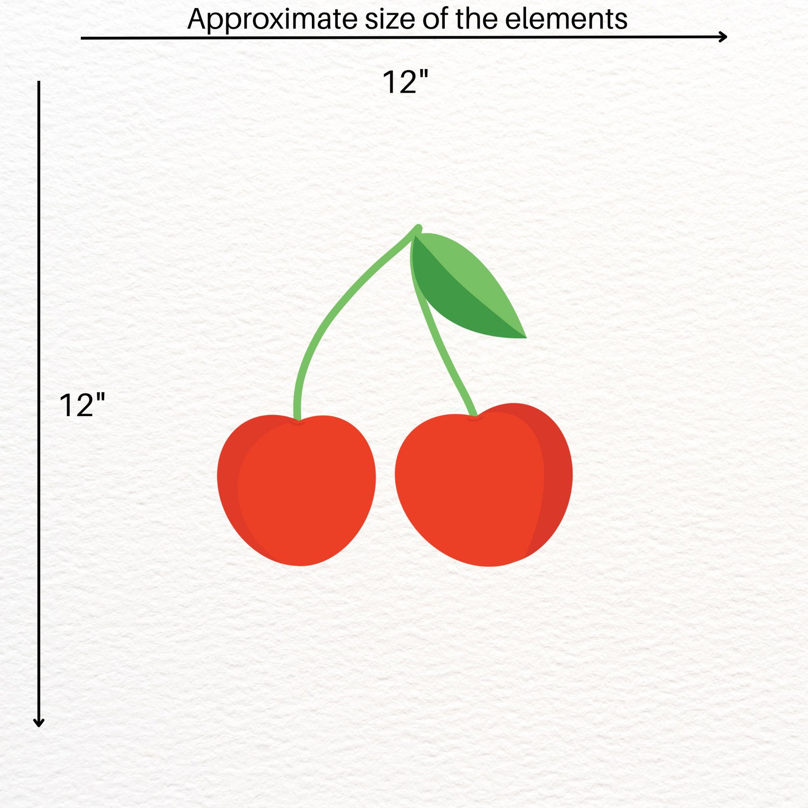 Fruit Clipart Bundle Cute Clip Art Set Strawberry Apple Cherry Clipart ...