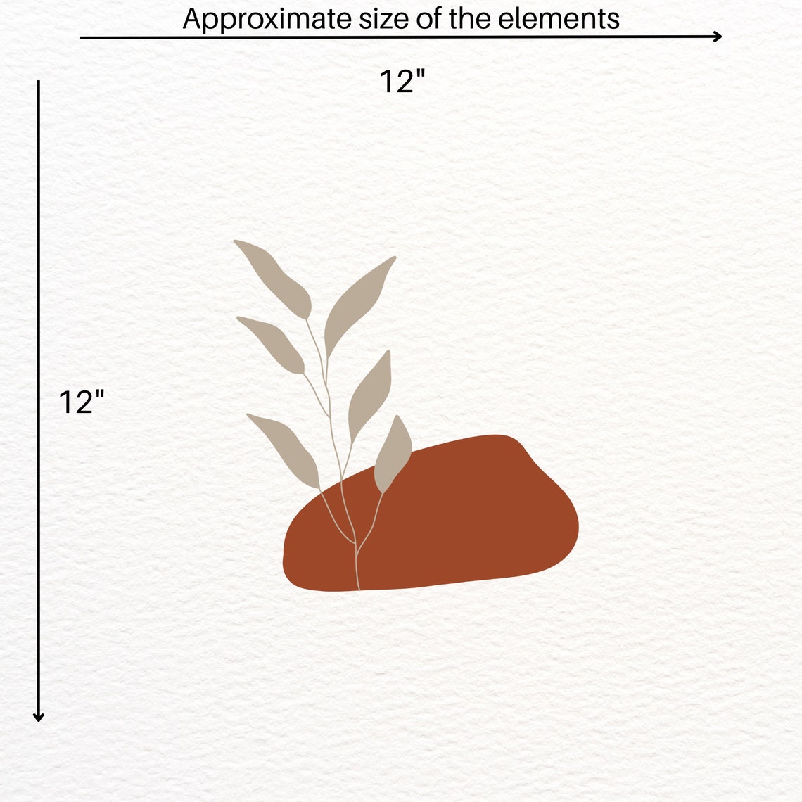 Boho Abstract Clipart Bundle Modern Boho Instant Download Abstract ...