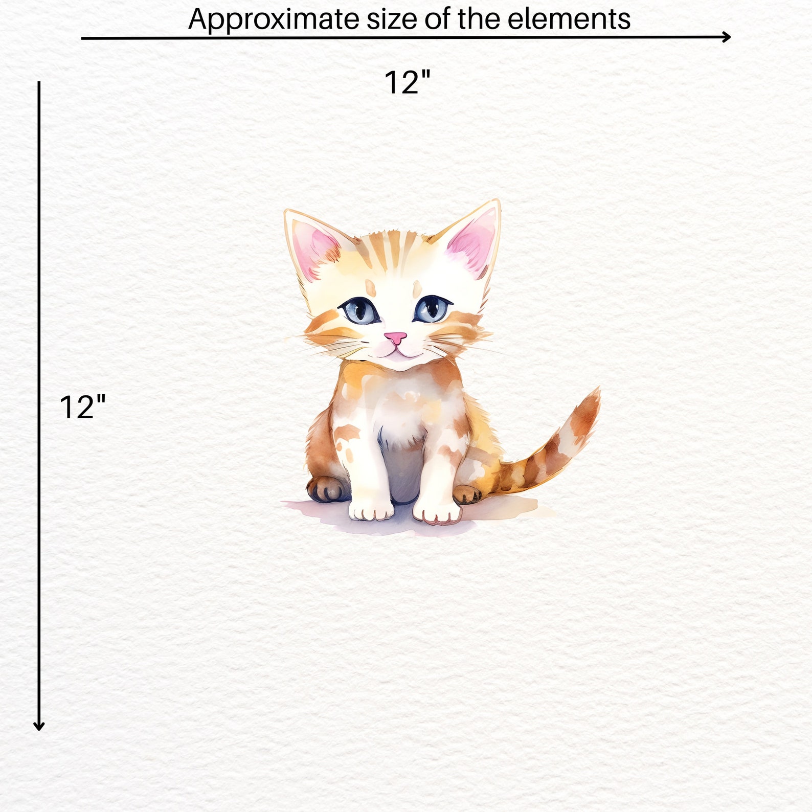 Cats Clipart PNG Bundle Pets Clipart Cute Watercolor Cats - Etsy