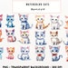 Cats Clipart PNG Bundle Pets Clipart Cute Watercolor Cats - Etsy