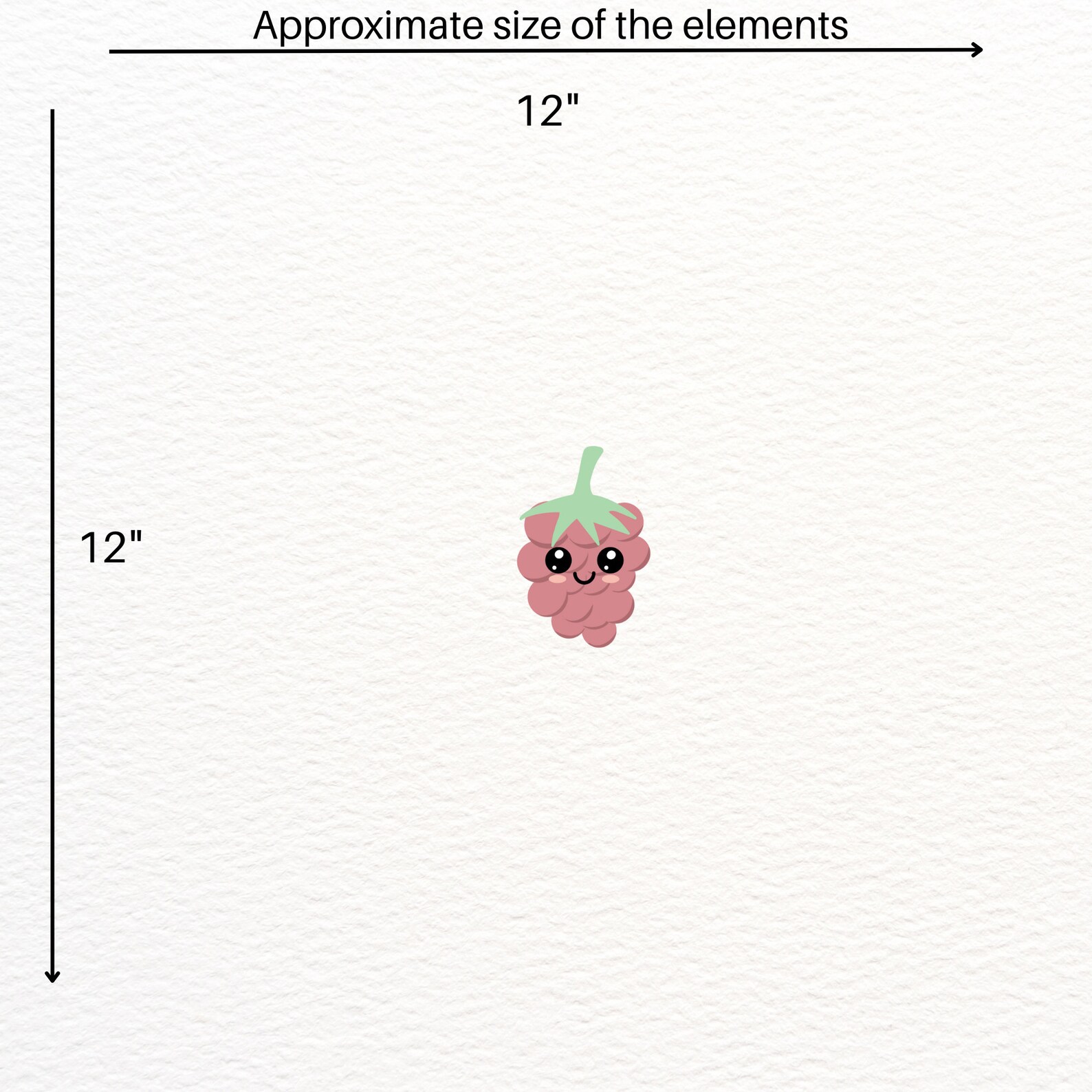 Boho Clipart Fruit Clipart Bundle Kawaii Clip Art Set Clipart Boho Kids ...