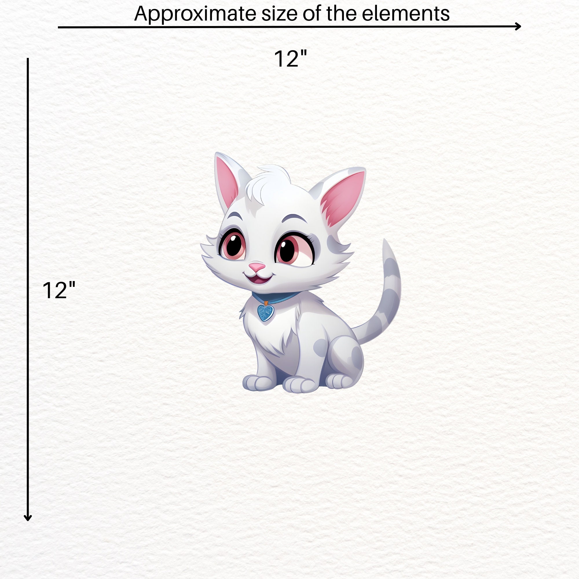 Cats Clipart PNG Bundle Pets Clipart Cute Cats Clipart Kittens - Etsy