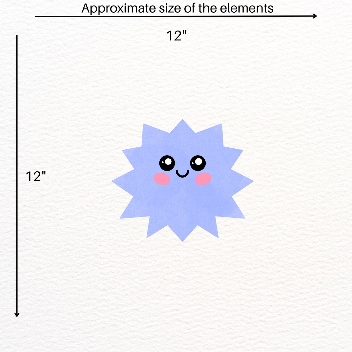 Watercolor Shapes Clipart Kawaii Clip Art Kawaii Geometric Shapes ...