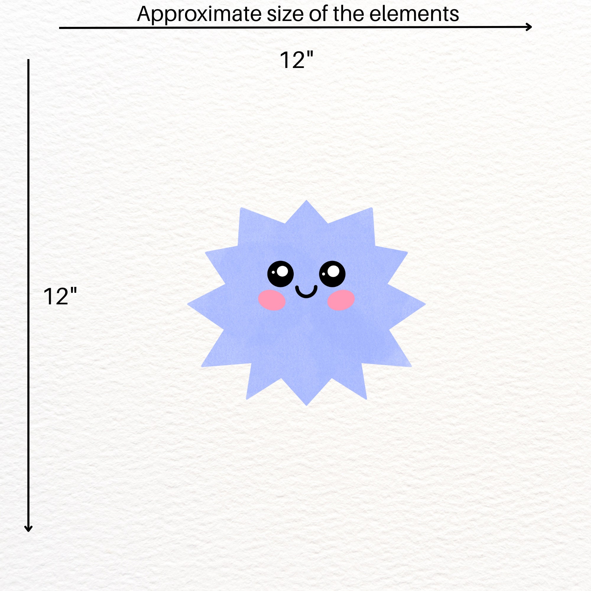 Watercolor Shapes Clipart Kawaii Clip Art Kawaii Geometric Shapes ...