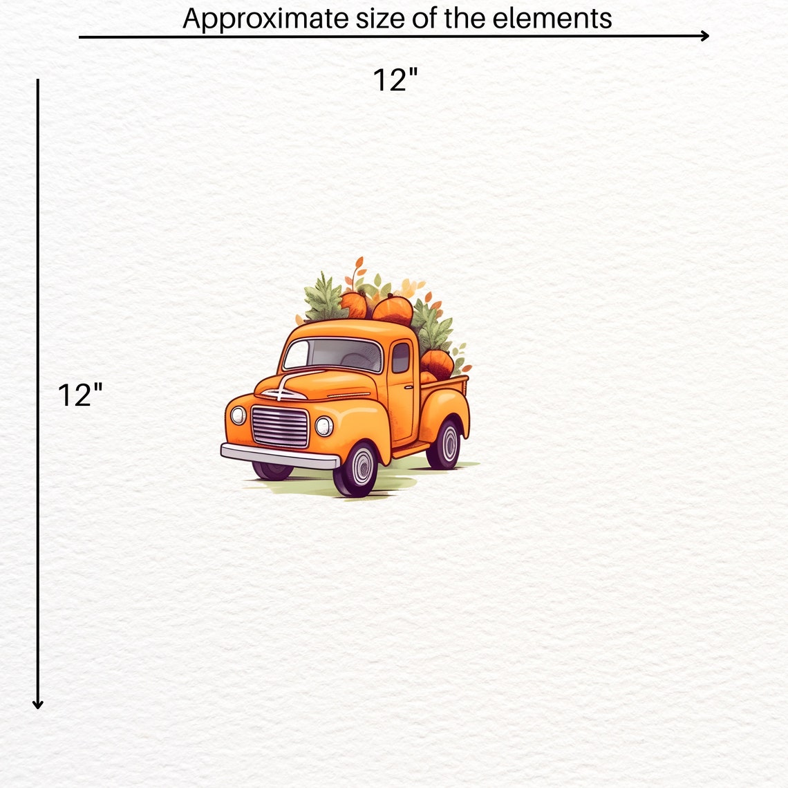 Pumpkin Truck Clipart Fall Pumpkin Truck Clipart Pick up Car Clip Art ...