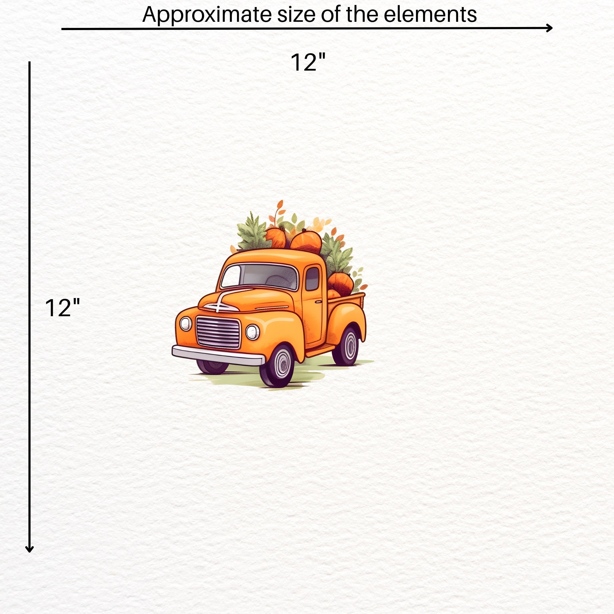 Pumpkin Truck Clipart Fall Pumpkin Truck Clipart Pick up Car Clip Art ...