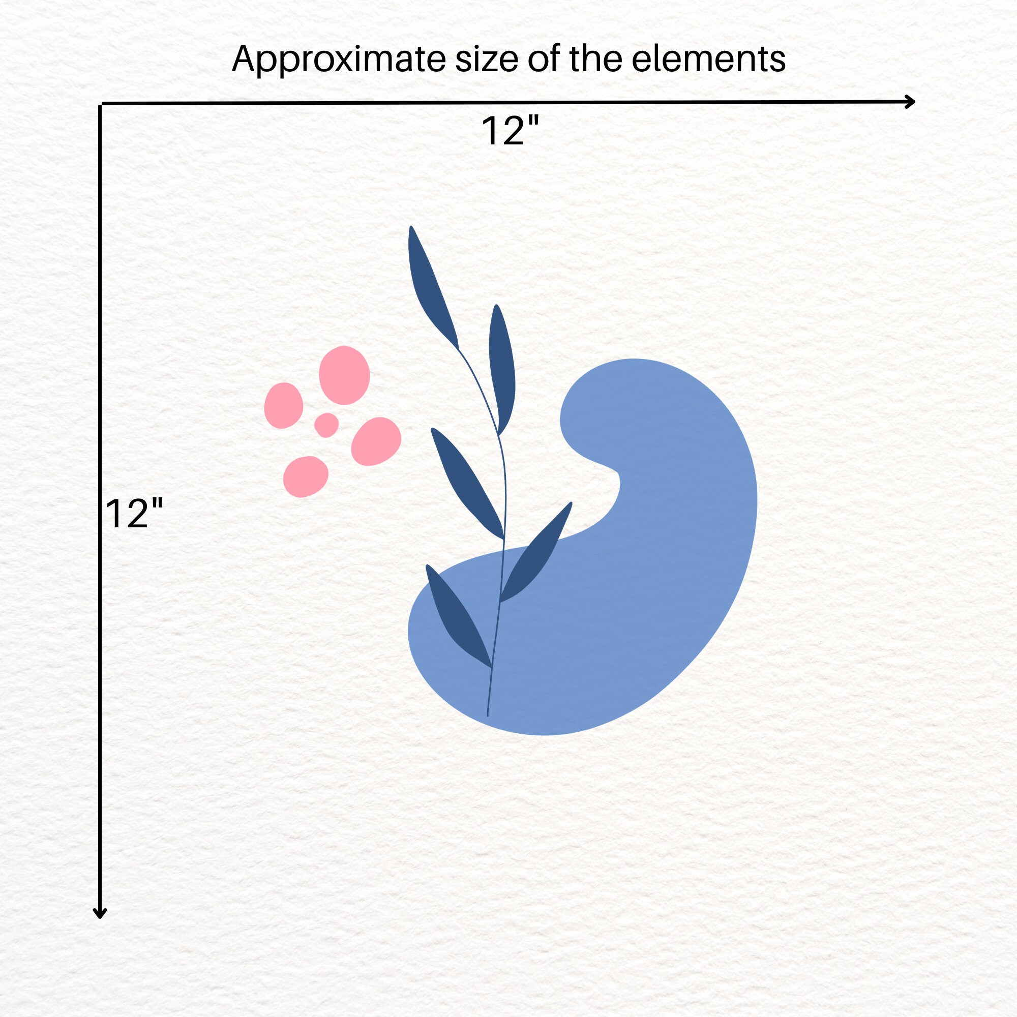 Boho Clipart Bundle Set of 40 Abstract Clipart Modern Boho Shapes ...