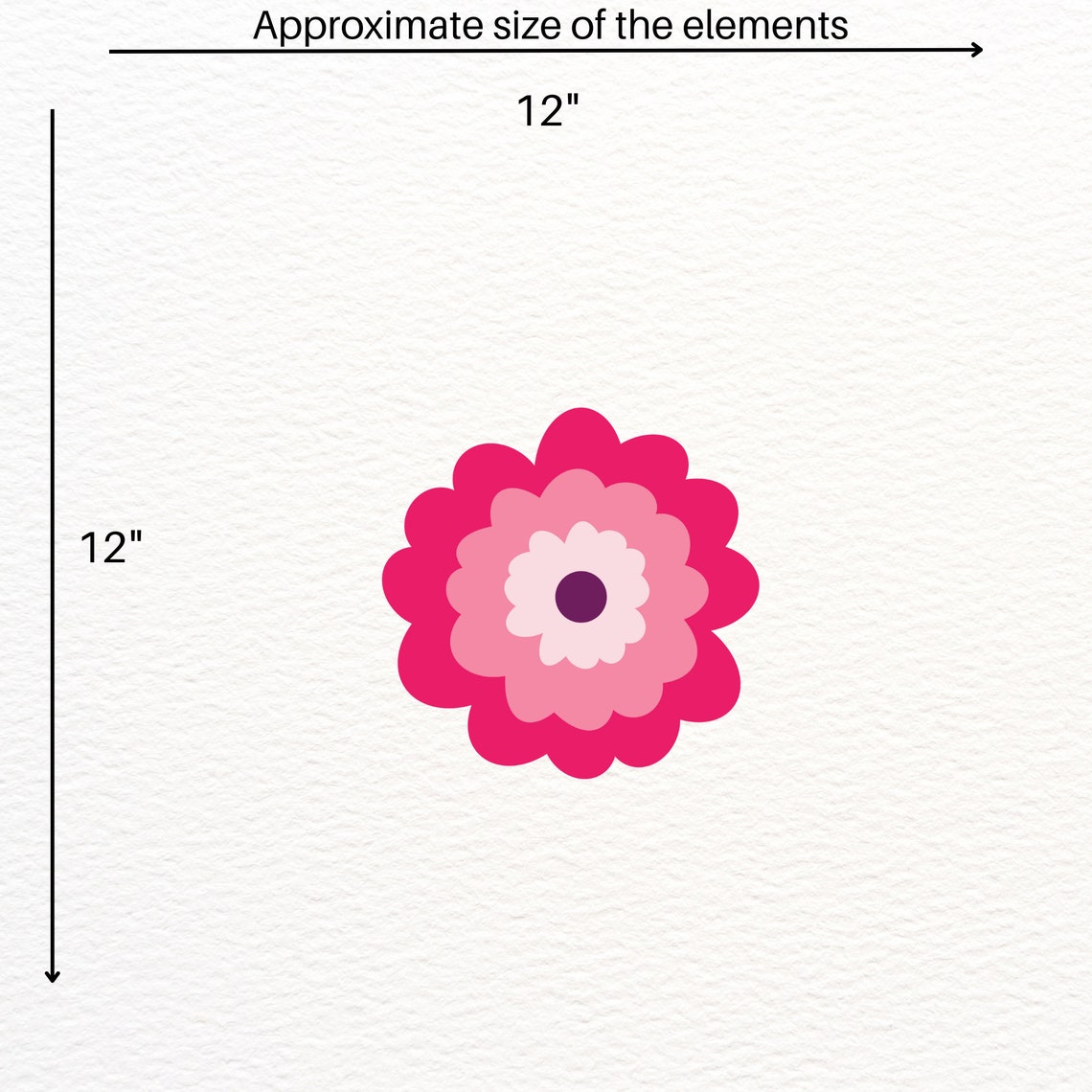 Flowers Clipart Set Colorful Floral Clipart Sublimation - Etsy