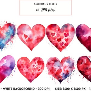 Valentines Day Clipart, Printable Love Elements, Cute Valentines Images ...