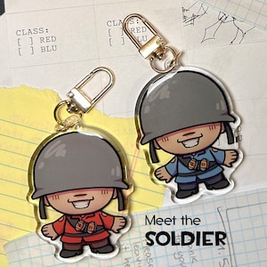 TF2 Keychains ALL CLASS - Etsy