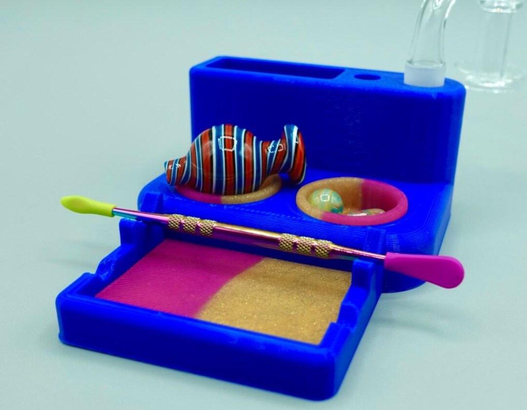 Mini Dab Pad Station | Customizable | Veteran Made - Etsy