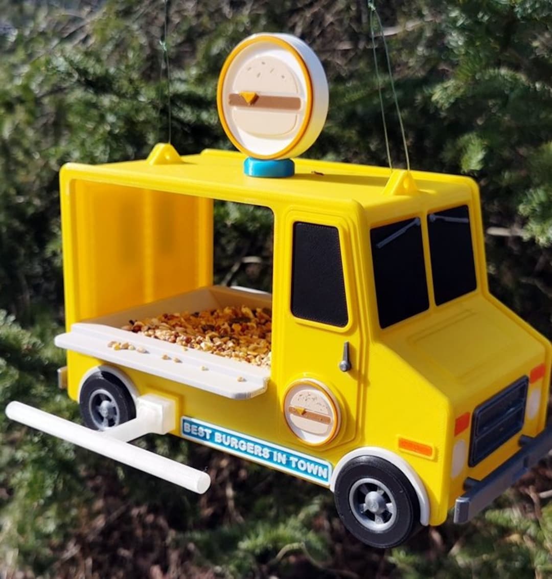 Food Truck Bird Feeder | VETERAN MADE | Customizable - Etsy