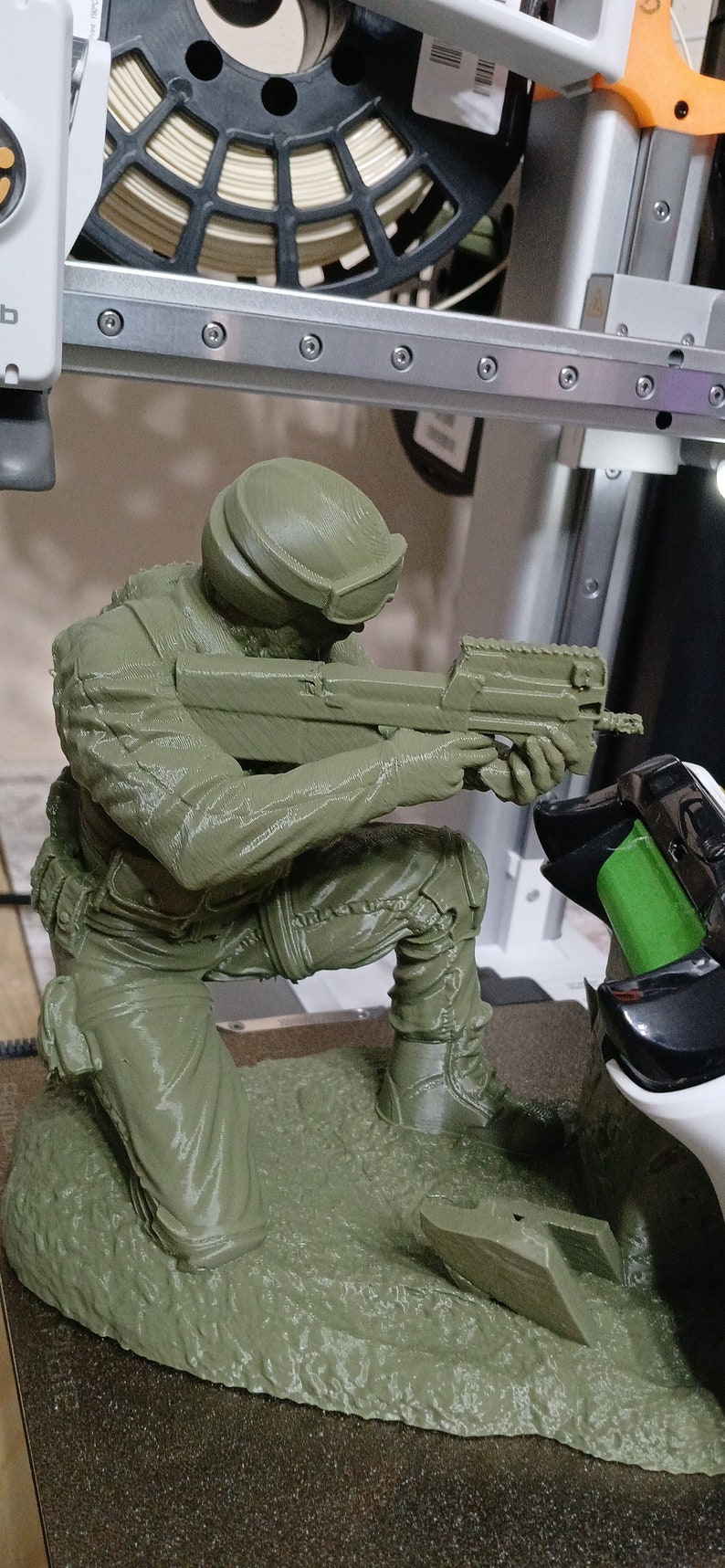 3D Printed Soldier Controller Stand for 1 or 2 Controllers | Military ...
