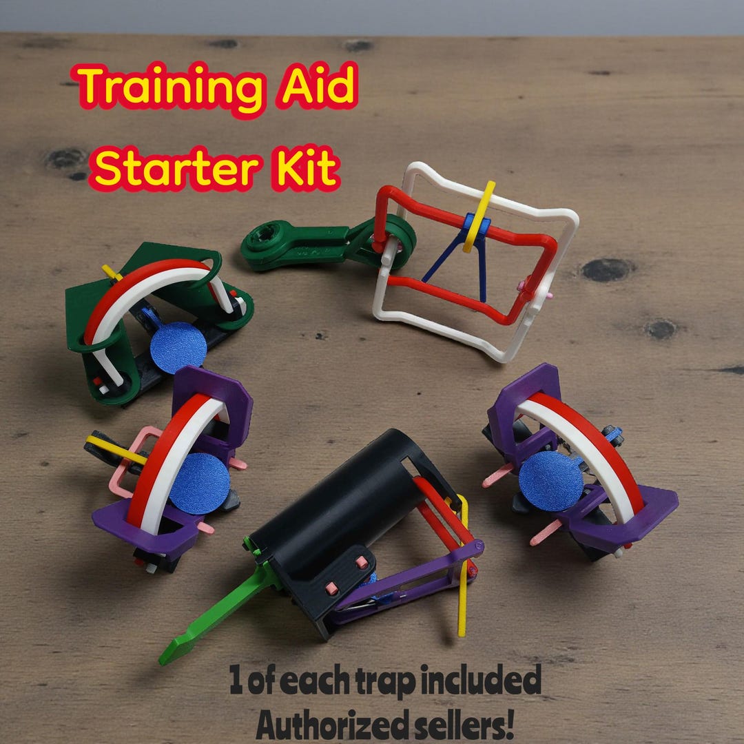 One of Each (5 Total) Training Aid Trap | Customizable | Veteran Family ...