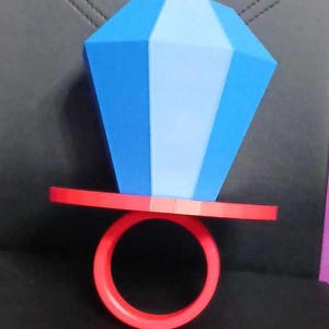 5 INCH Giant Ring Pop Prop | VETERAN MADE | Customizable | - Etsy