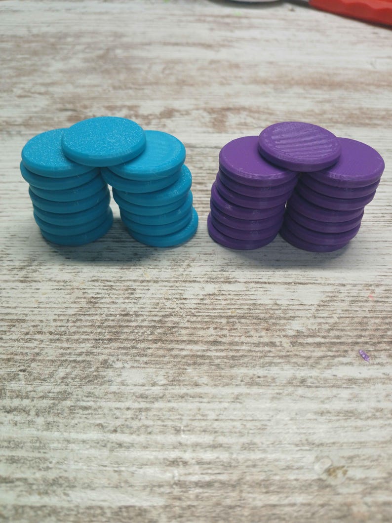 Backgammon Checkers (stones, Chips, Men, Draughts, Pawns, Counters ...