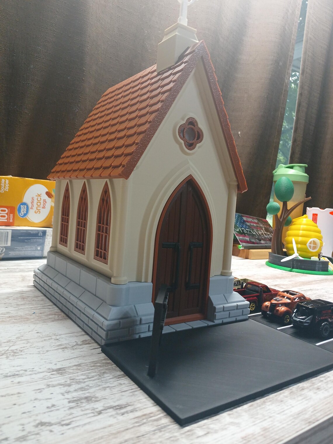 Large Church Diorama | 1:64 Scale Church Diorama | S Scale Diorama ...