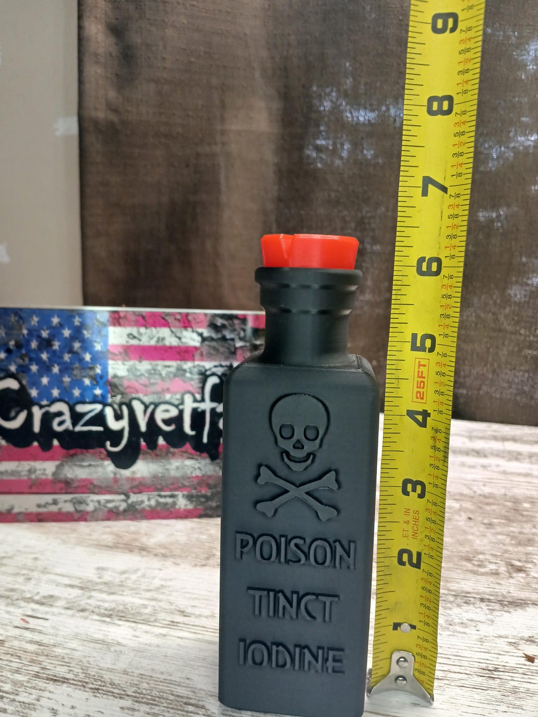 Poison Bottle | Stash Container | Veteran Made | - Etsy