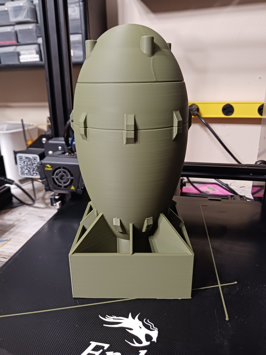 Bomb Nuke Storage Container Desk Organizer Planter VETERAN - Etsy