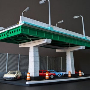 The Overpass 1/64 Scale Diorama | Veteran Made | - Etsy