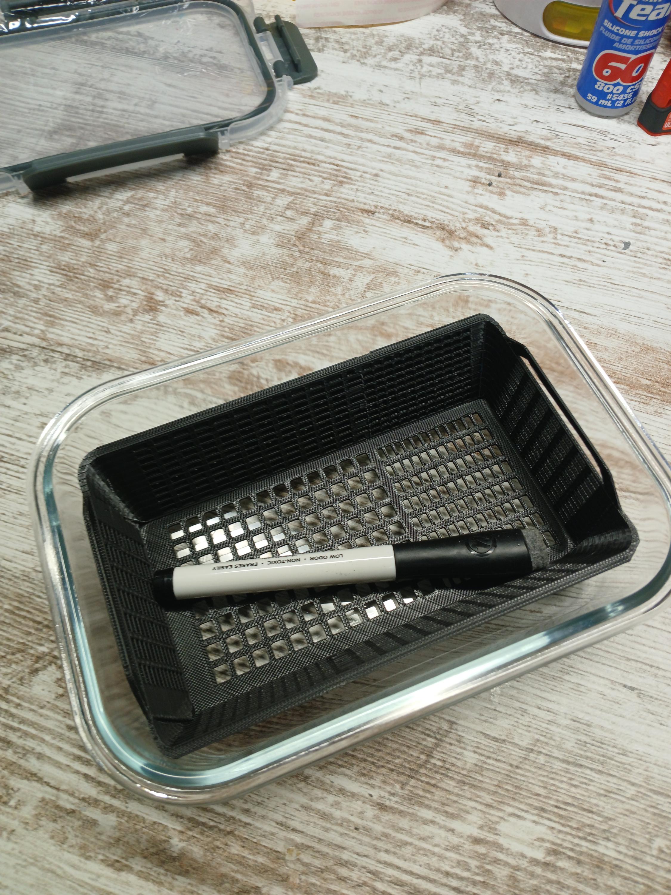 30oz Dunking Cleaner: Dab Tub Glass Soak Station With Sifter Basket - Etsy