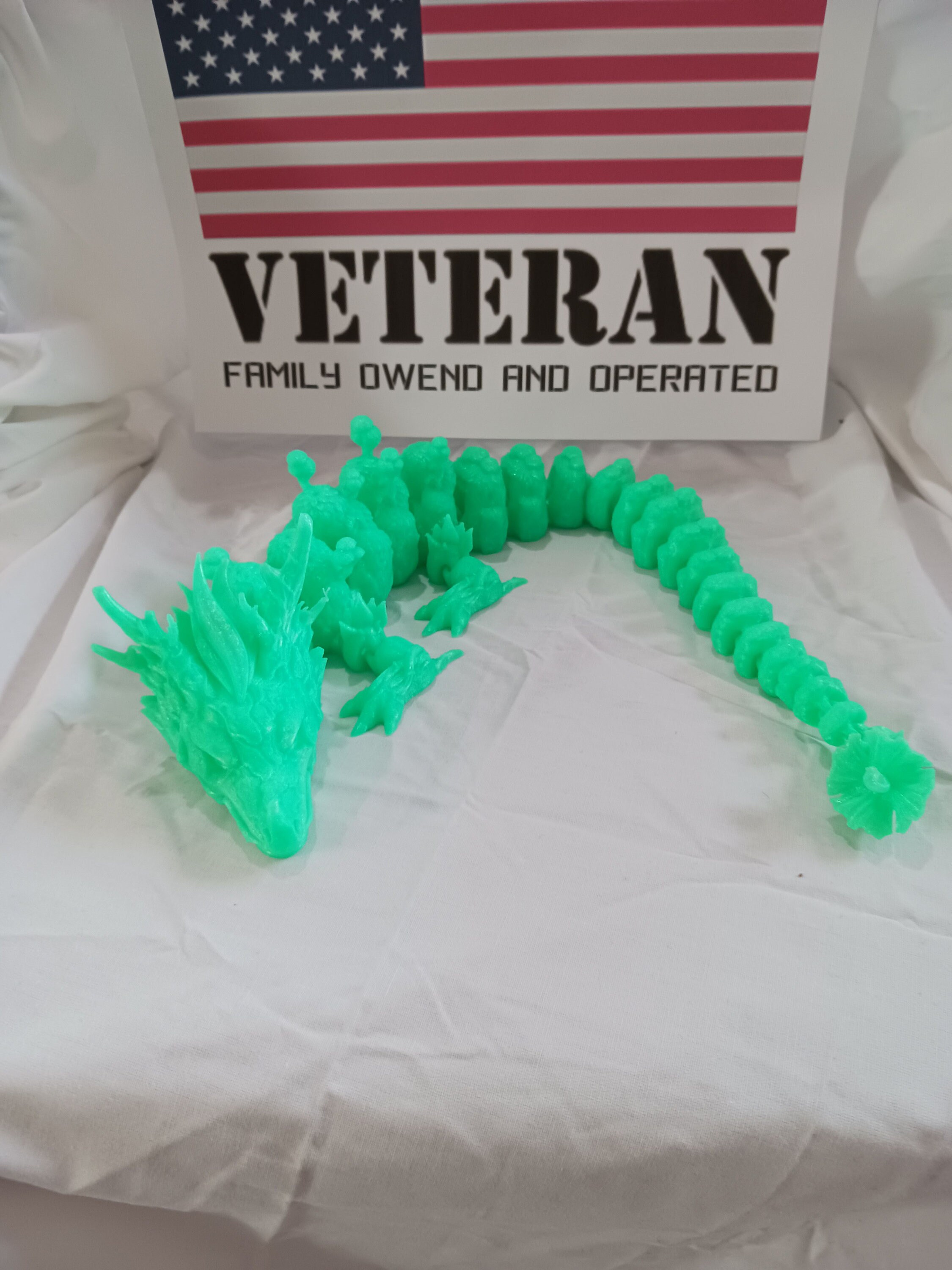 Forest Articulating Dragon VETERAN MADE - Etsy