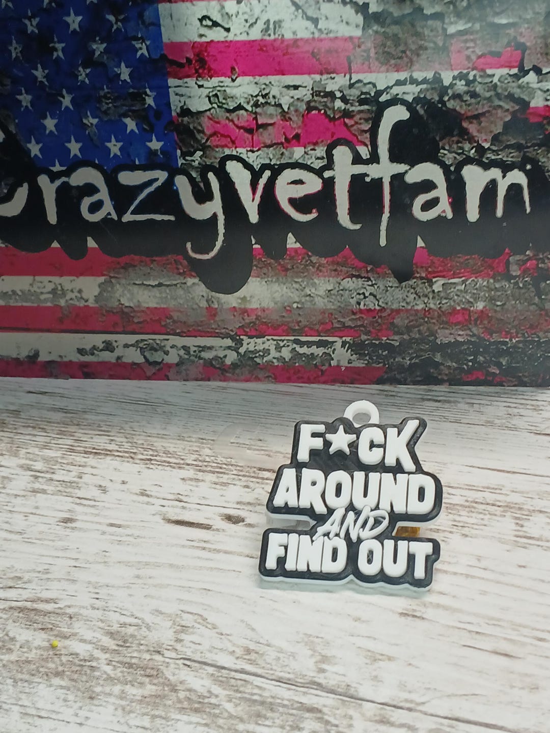 F*uck Around and Find Out Key Chain | FAFO | Veteran Made - Etsy
