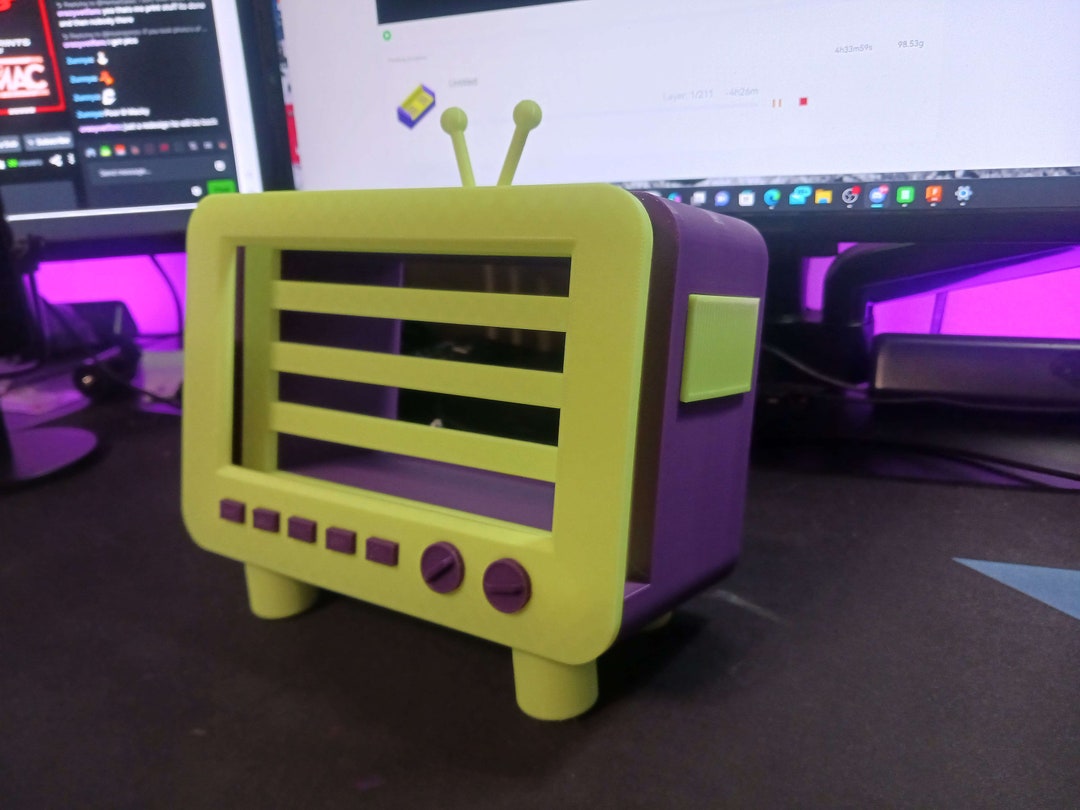 Mini TV Nintendo Switch Holder: Docking Station, Game Organizer - Etsy