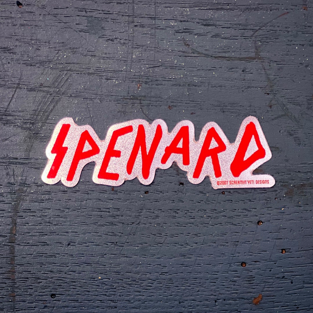 Spenard - Metallic - Digital Die-cut Sticker, Printed on Metallic ...