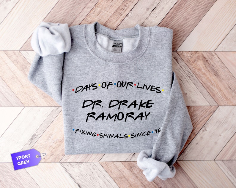 Dr. Drake Ramoray Friends Sweatshirt, Friends Joey Hoodie, Friends ...