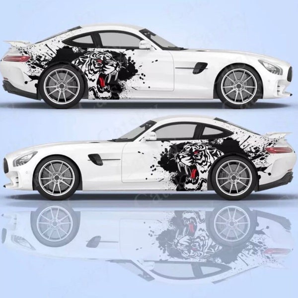 Car Stickers Tiger - Etsy