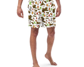 Beer Swim Trunks - Etsy
