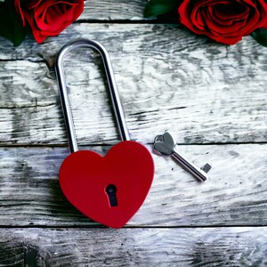 Forever "locked in Love" Heart Love Lock | Personalized Engraved Gift ...