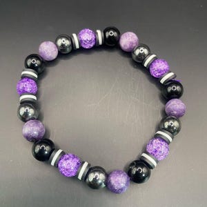 Shinso - BNHA - Real Crystal Bead Bracelet - Etsy