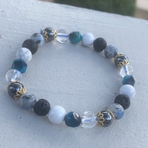 Iida Ingenium Real Crystal Bead Bracelet - Etsy