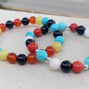 Ozzie X Fizz Ship Bracelet Helluva Boss Real Crystal Bead Bracelet - Etsy