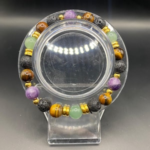 Sevika - Arcane - Real Crystal Bead Bracelets - Etsy