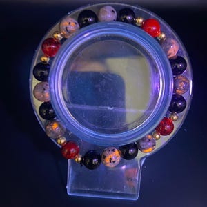 Stolas - Helluva Boss - GLOWS - Real Crystal Bead Bracelet - Etsy